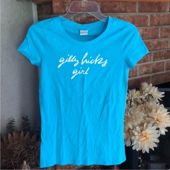 Gilly Hicks | Tops | Nwt Gilly Hicks Tee Shirt Pretty Blue Color Super ...
